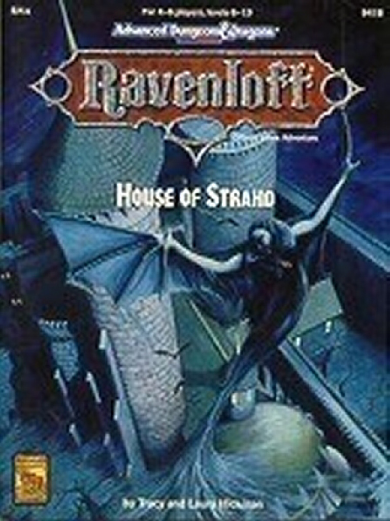 ADnD Ravenloft RM4 House of Strahd | PDF