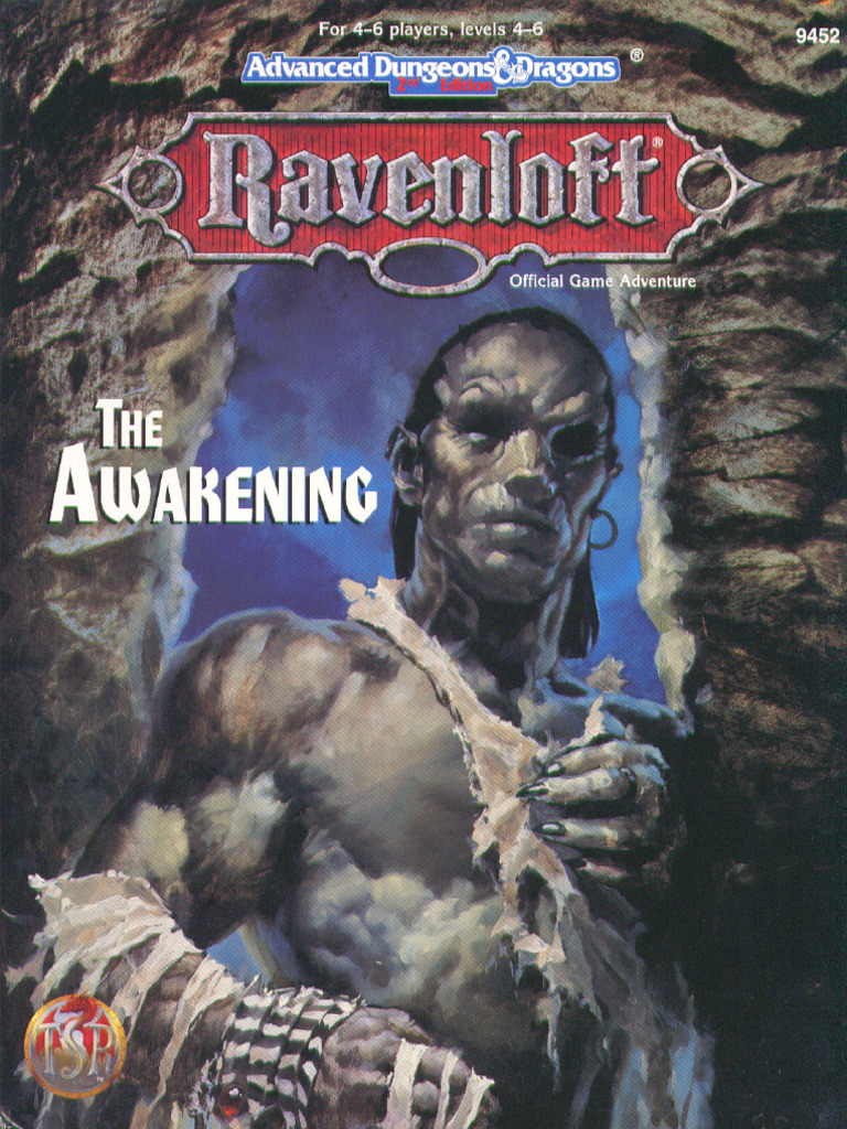 ADnD Ravenloft RM7 The Awakening | PDF