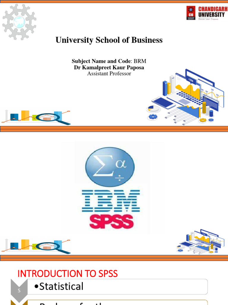 Unit-3.1 Introduction To SPSS | PDF | Spss | Software