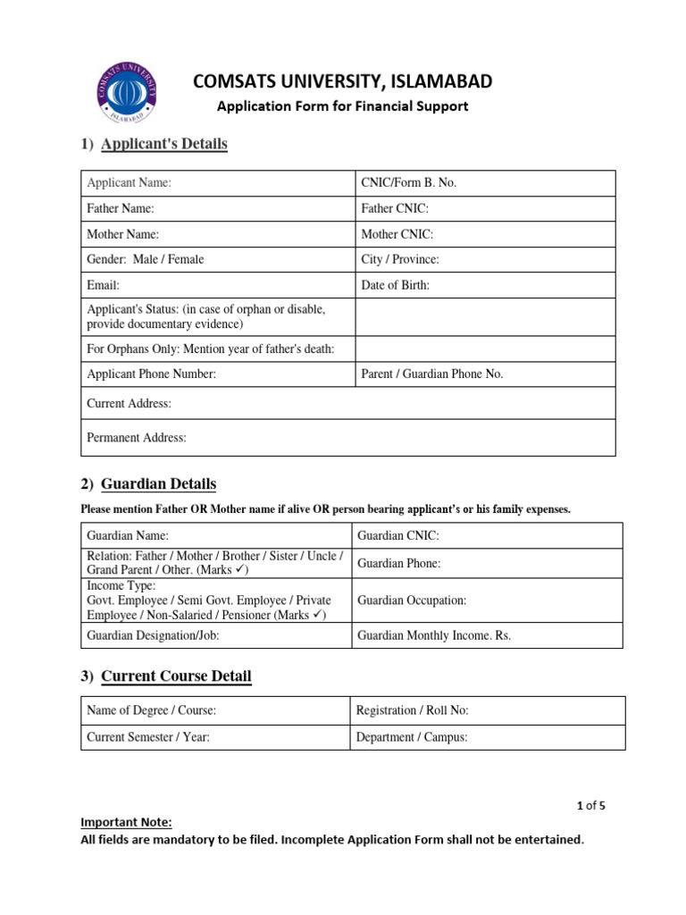 Revised Endowment Application Form | PDF | Expense | Signature