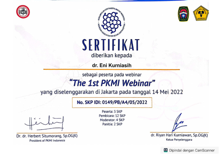 Sertif Mama - 8 | PDF