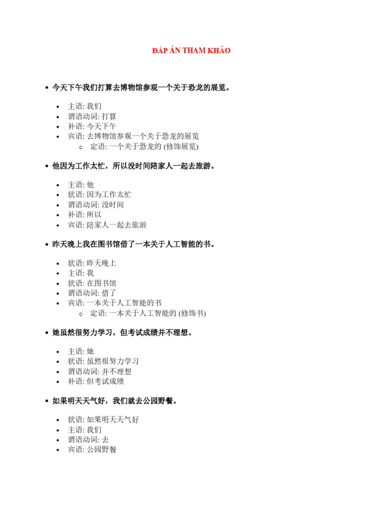 Đáp Án Tham KH o | PDF