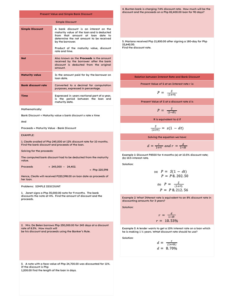 Abmbrc 3 | PDF | Interest | Present Value