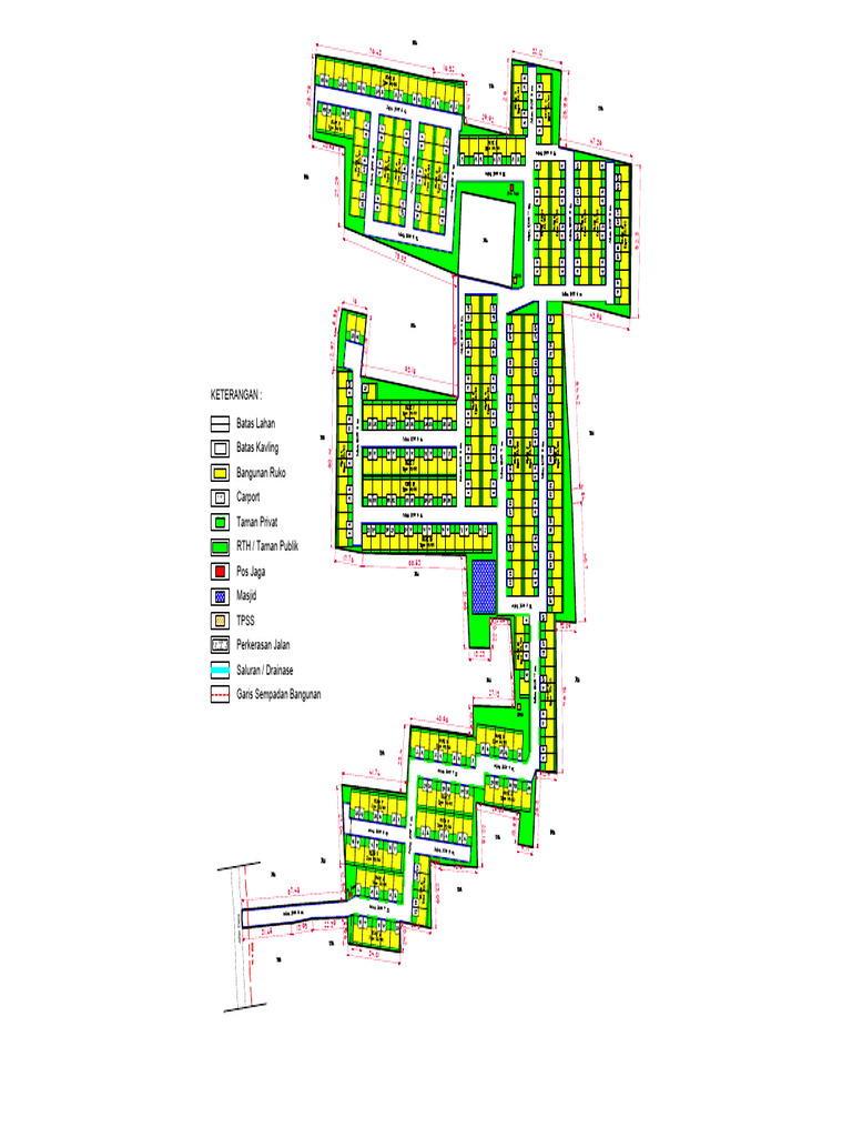 Siteplan Raharja-Model | PDF