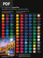 3M 3630 Translucent Vinyl Color Chart | PDF | Red | Blue
