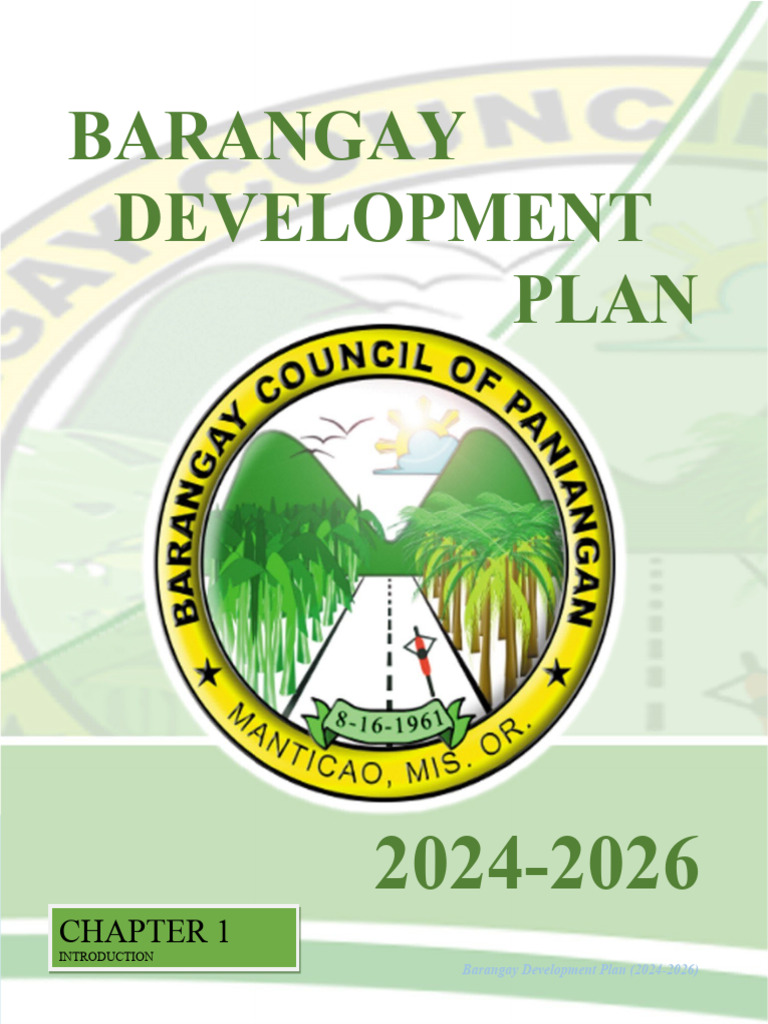 Barangay Development Plan (2024-2026) | PDF | Leasehold Estate | Lease