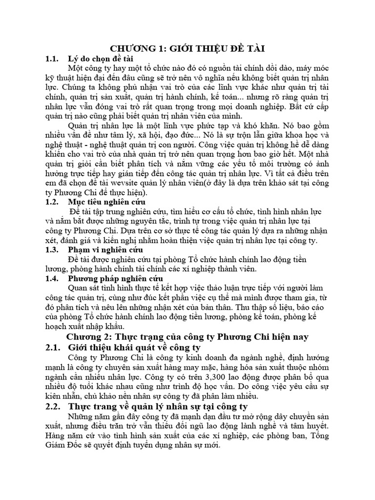 Báo Cáo Qlns | PDF