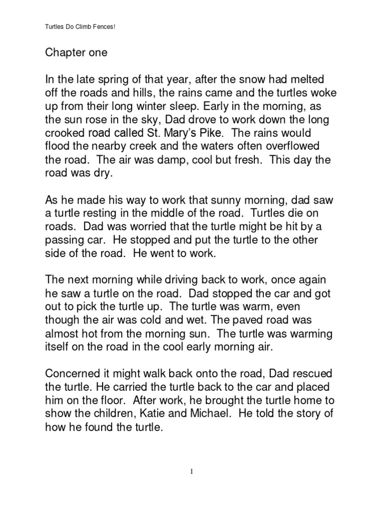 Turtles Do Climb Fences | PDF | Reptile