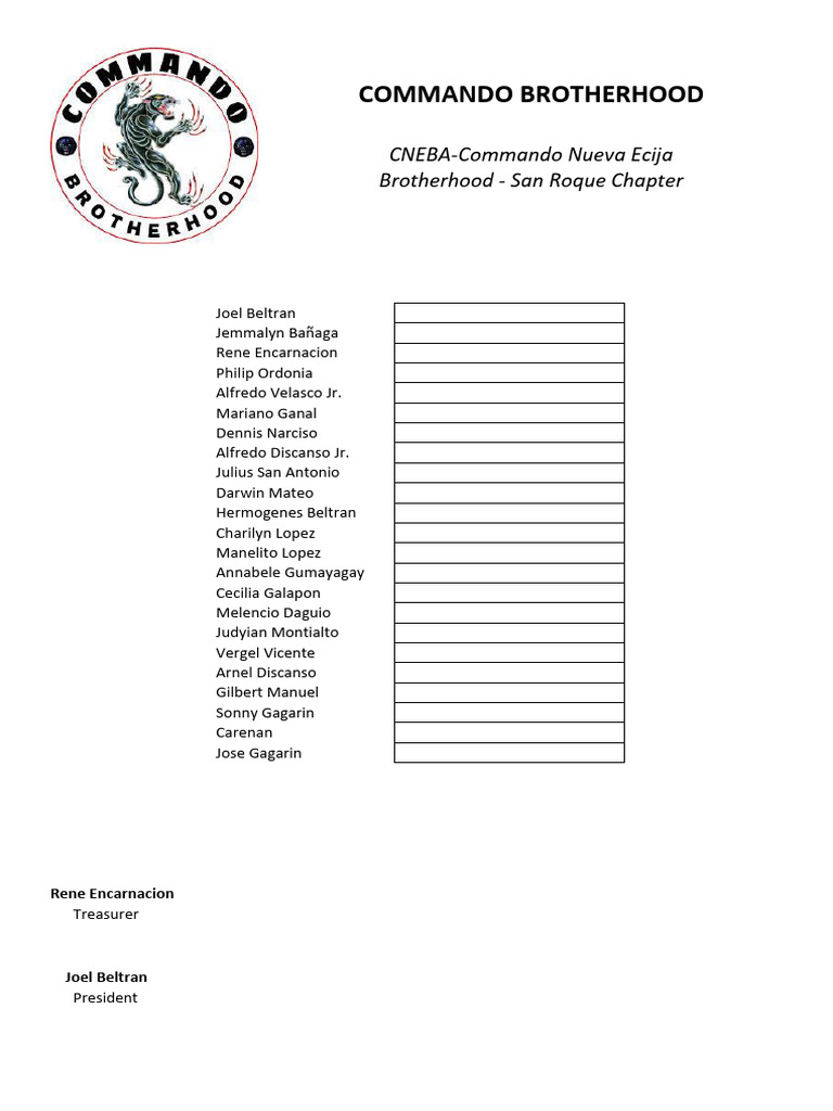 Commando Brotherhood3 | PDF