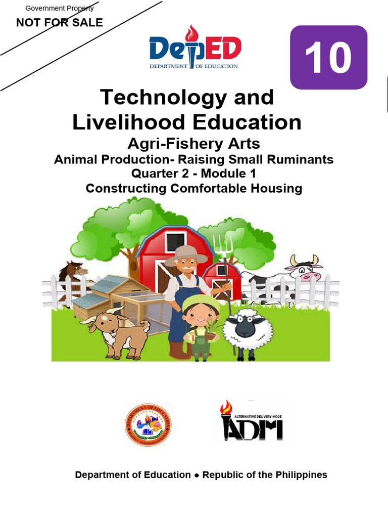 Animal Production 9 Small Ruminants Module | PDF | Sheep | Goat