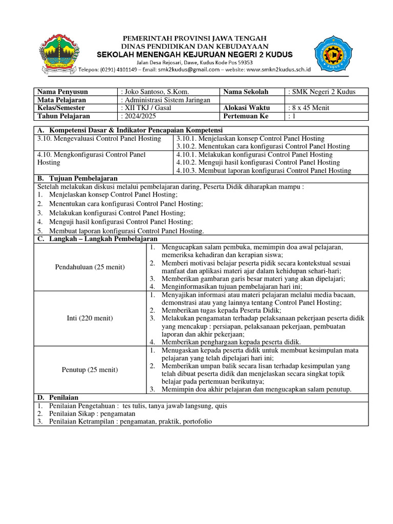 RPP Merdeka Asj - 1 | PDF