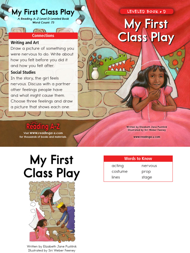My First Class Play: Level D Book | PDF