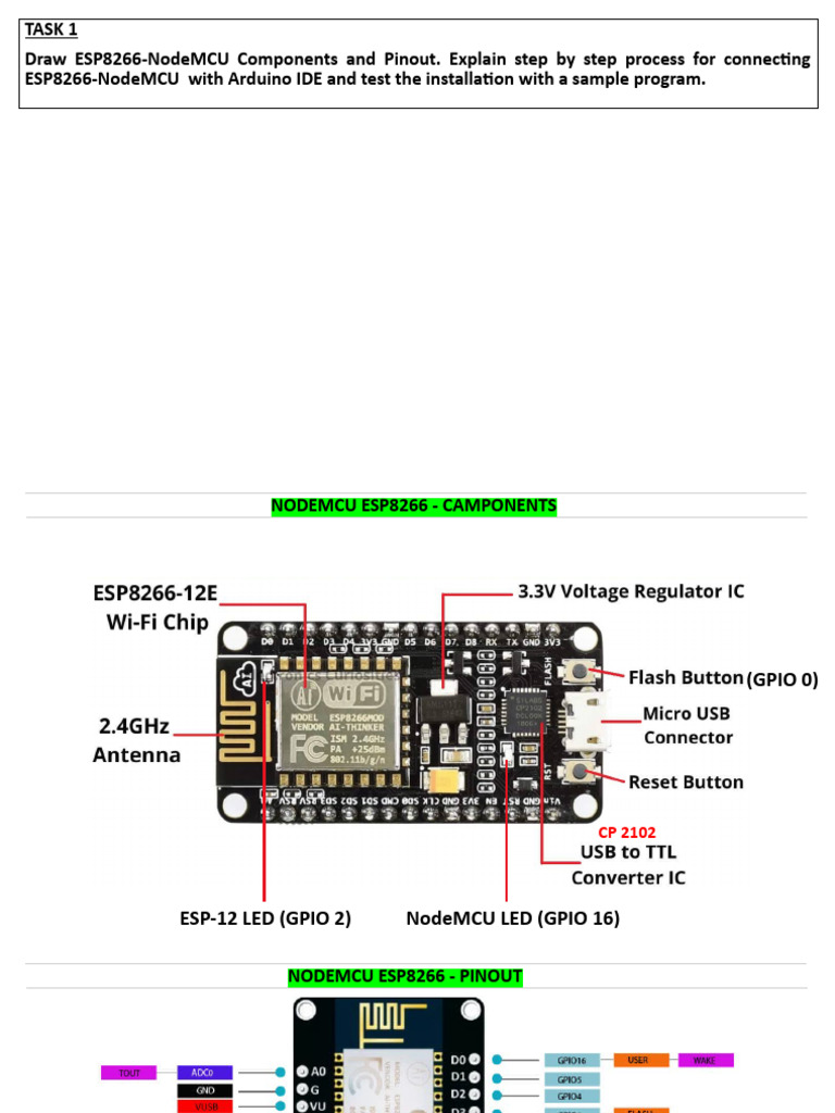 CO352 - Lab Manual - IoT With Cloud Computing Lab | PDF | Relay | Arduino