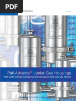 Advanta Gas Filter Housings Overview | PDF | Valve | Filtration