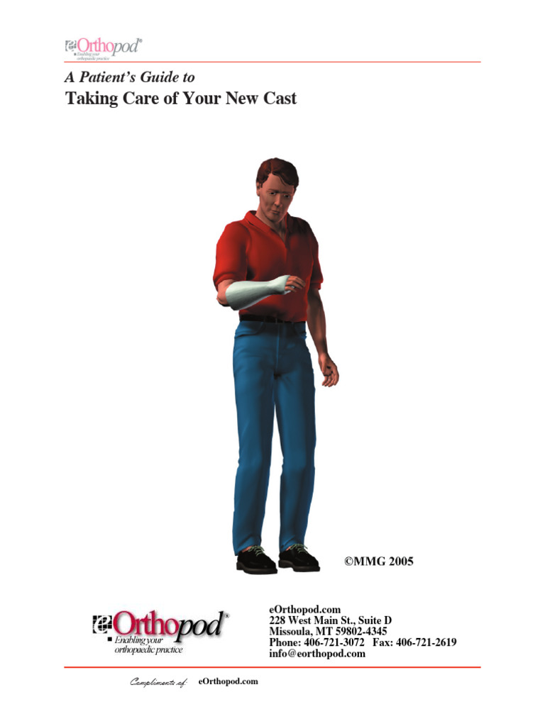 G Cast Care | PDF | Paresthesia | Nail (Anatomy)