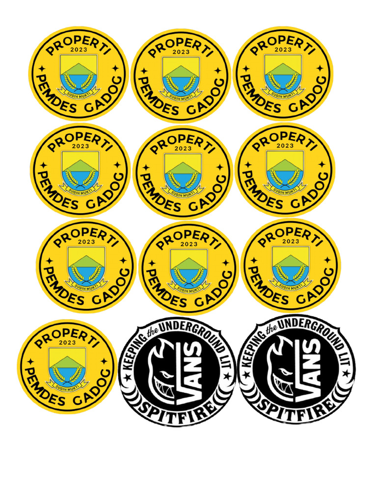 Sticker Properti | PDF