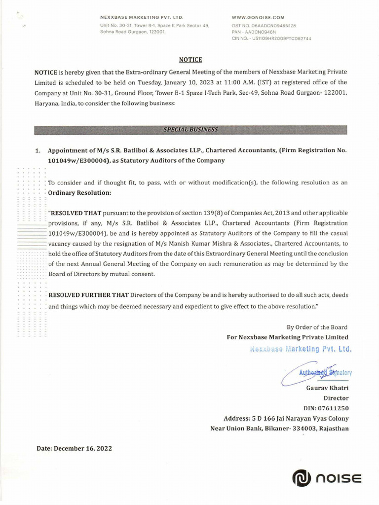 Optional Attachment - (1) - 25012023 | PDF