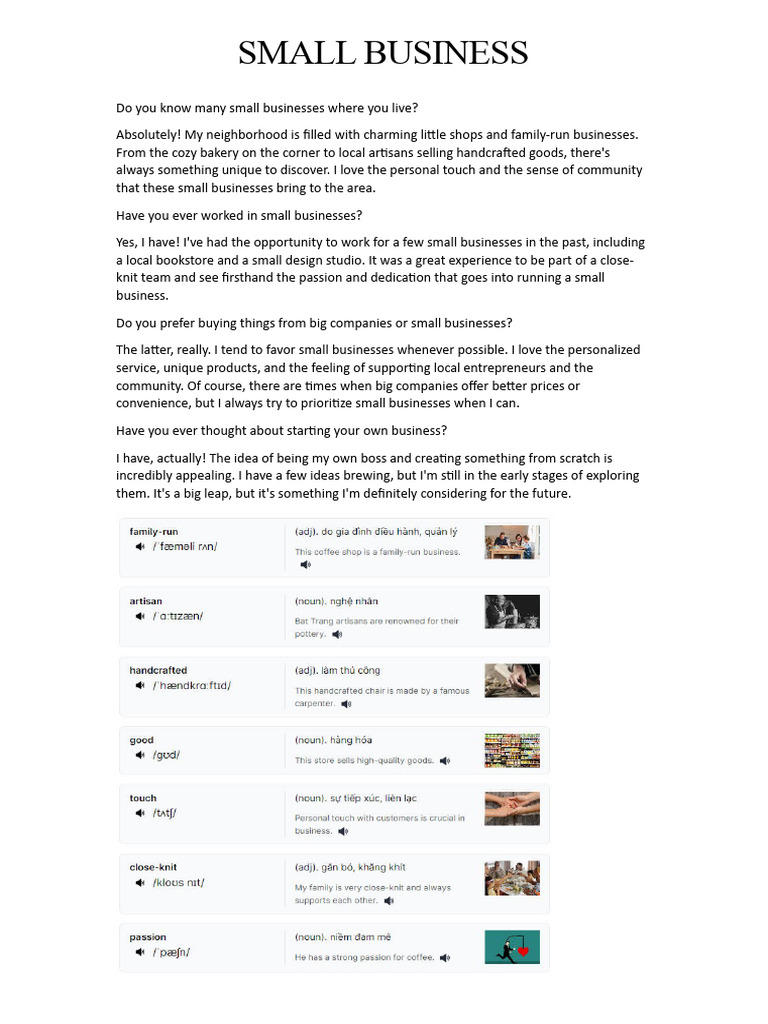 Small Business | PDF | Economies