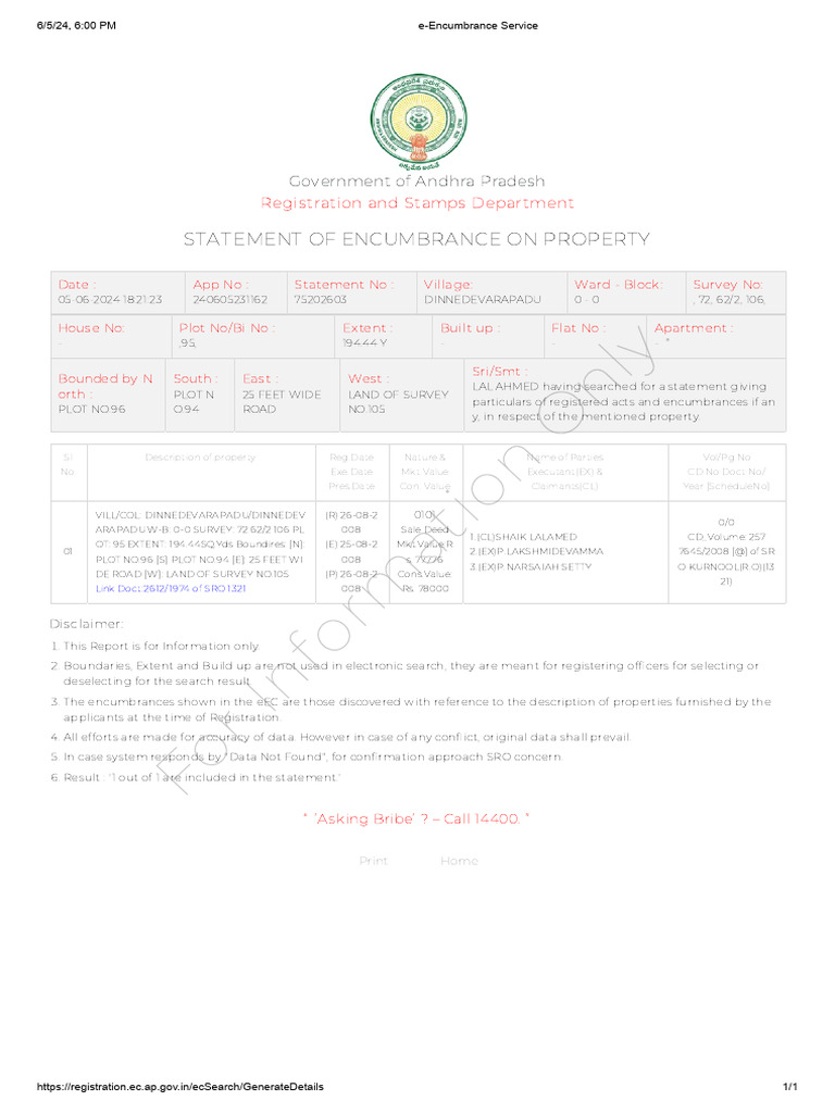 Lal Ahmed Ec | PDF | Property Law | Natural Resources Law