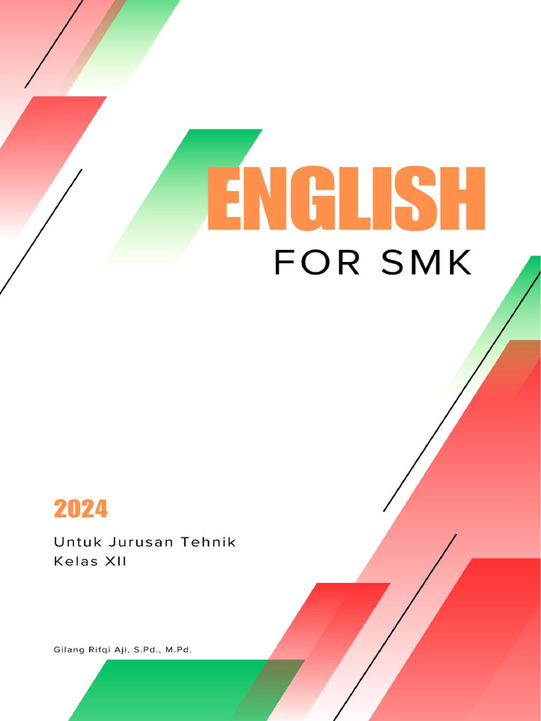 English For SMK Class Xii | PDF