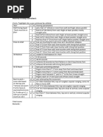 Description of The Bromage Score | PDF | Lifestyle