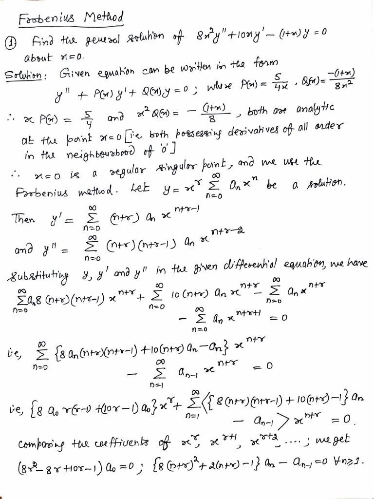 Power Series - 2 | PDF