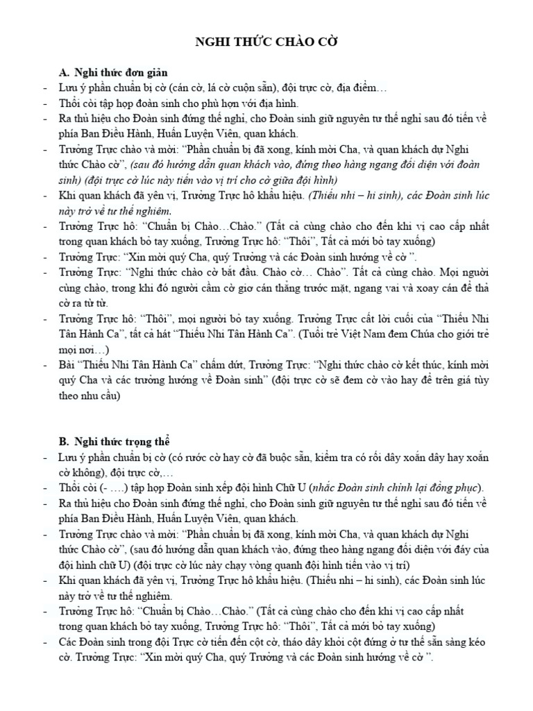 Nghi TH C Chào C | PDF