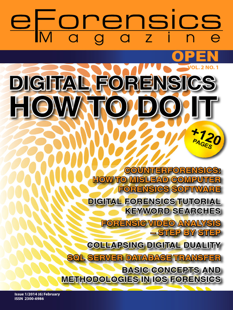 Eforensics Ope01 2014 | PDF | Regular Expression | Computing