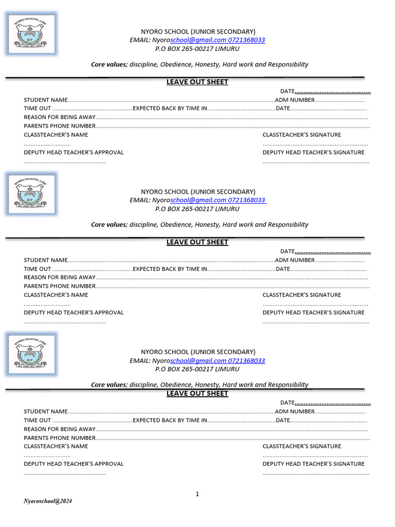 Leaveout Sheet | PDF | Psychological Concepts | Change