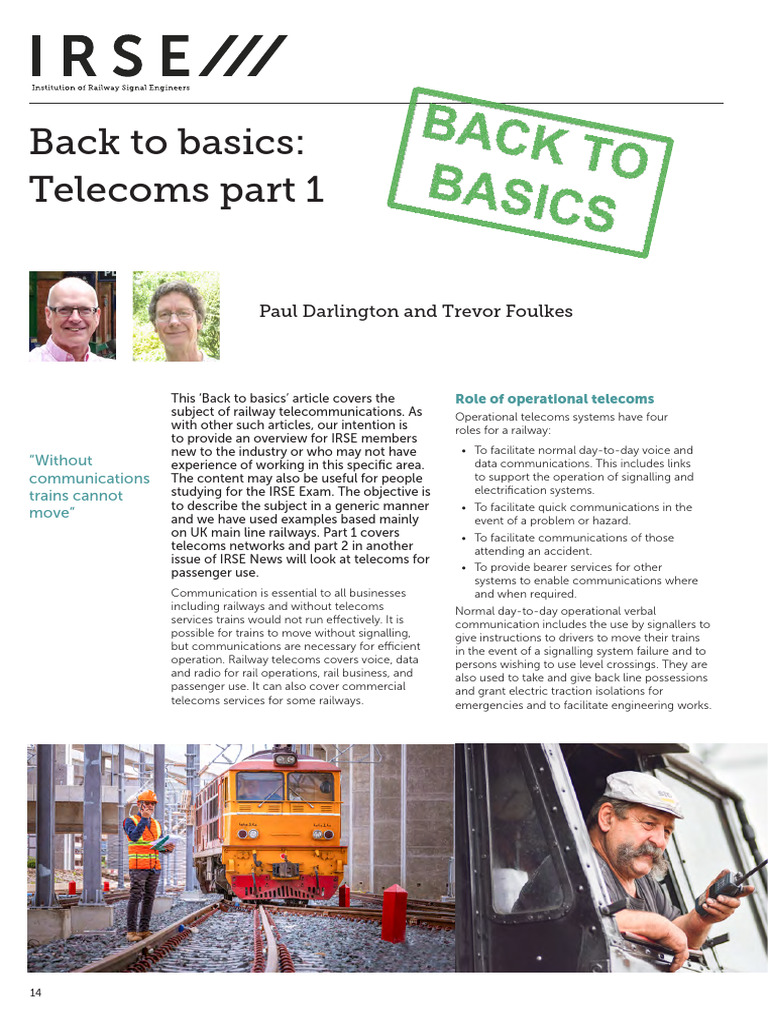 15 Back To Basics Telecoms | PDF | Computer Network | Internet Protocols