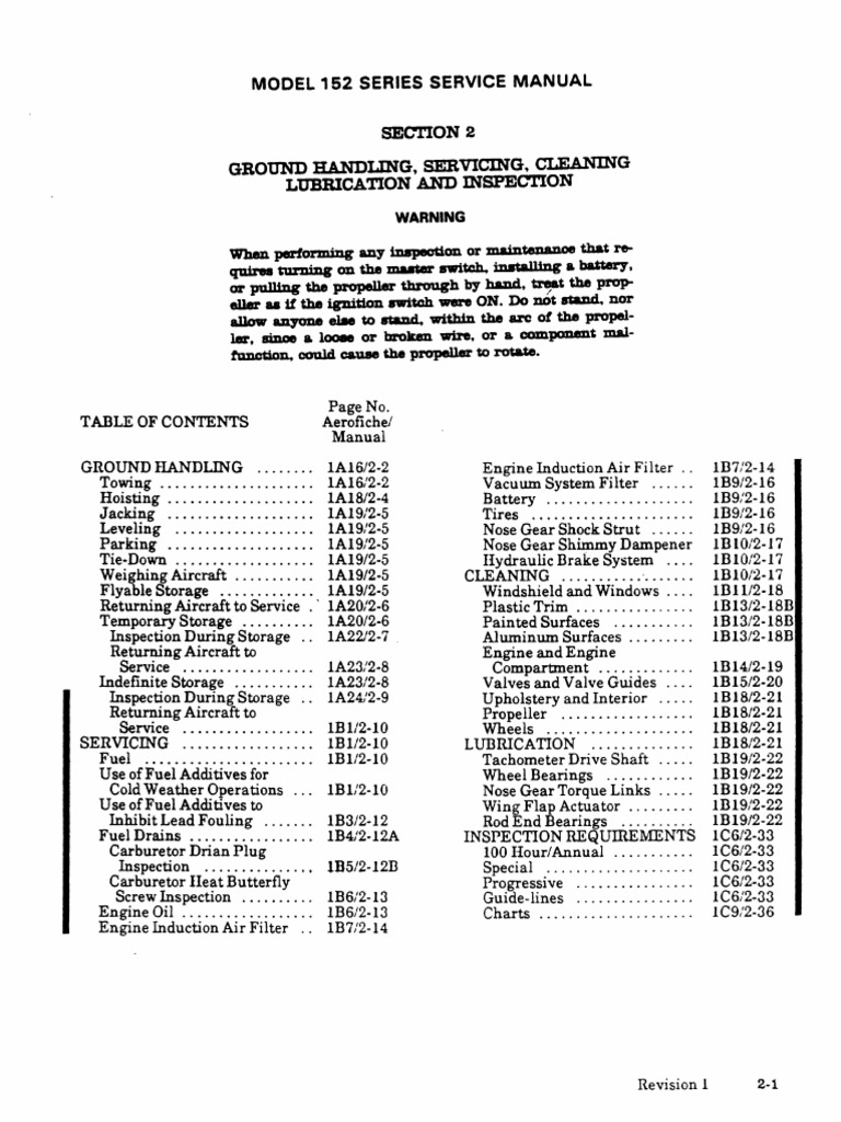 Ground Handling, Servicing and Inspections | PDF | Aviation ...