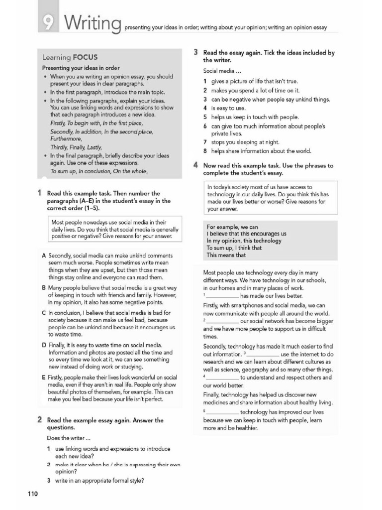 NCU B1 U9 Writing | PDF