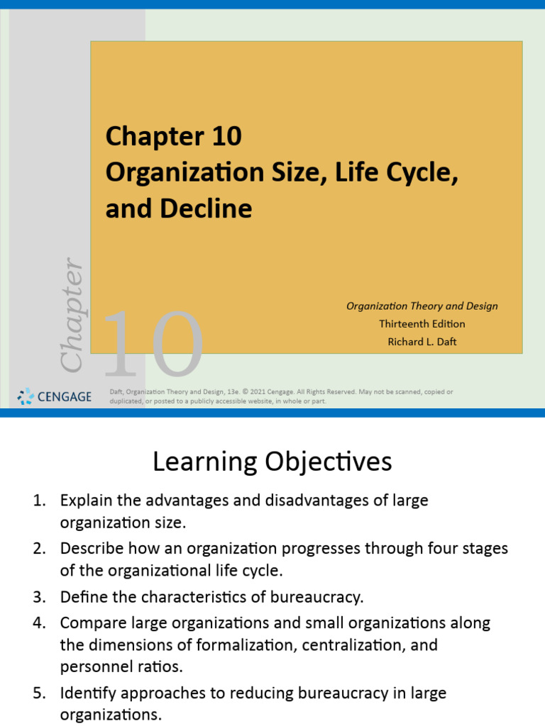 Daft OTAD 13e PPT Ch10 | PDF | Bureaucracy | Economies Daft OTAD 13e PPT Ch10 | PDF | Bureaucracy | Economies
