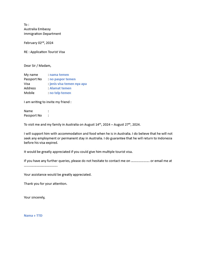 Contoh Sponsor Australia | PDF