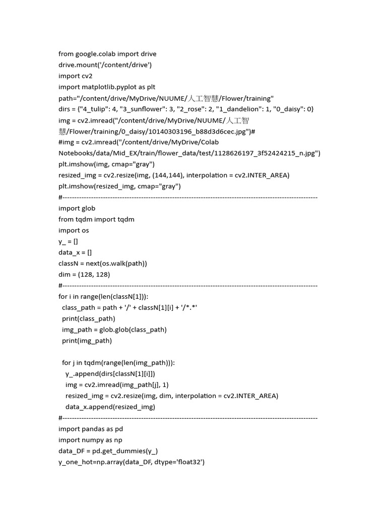 Flower Cnn Pdf Computer Programming Computing