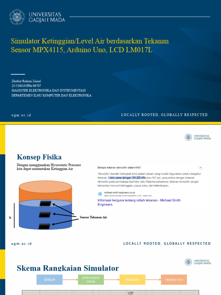 Simulator Ketinggian Air dengan Arduino | PDF
