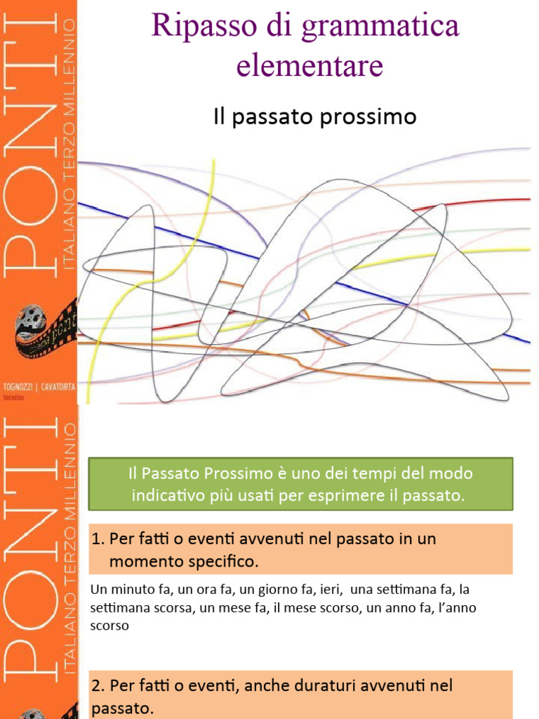 Cap. 10 - Il Passato Prossimo | PDF