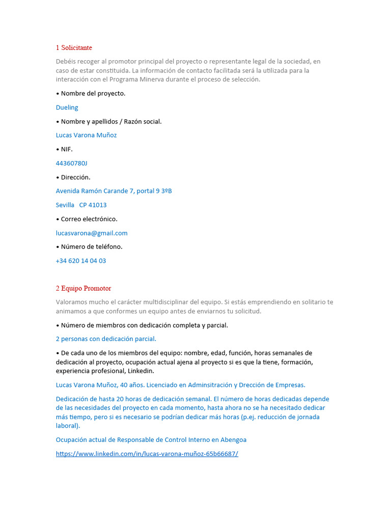 Form Minerva | PDF | Facebook | Aplicación movil