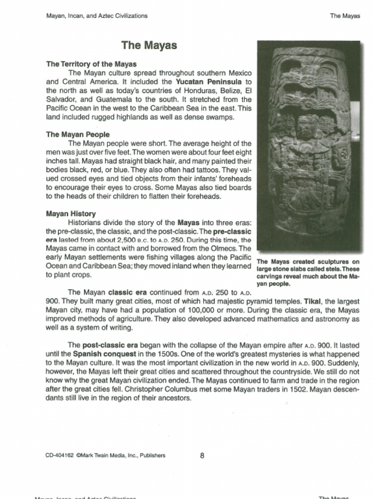 Mayan Packet | PDF