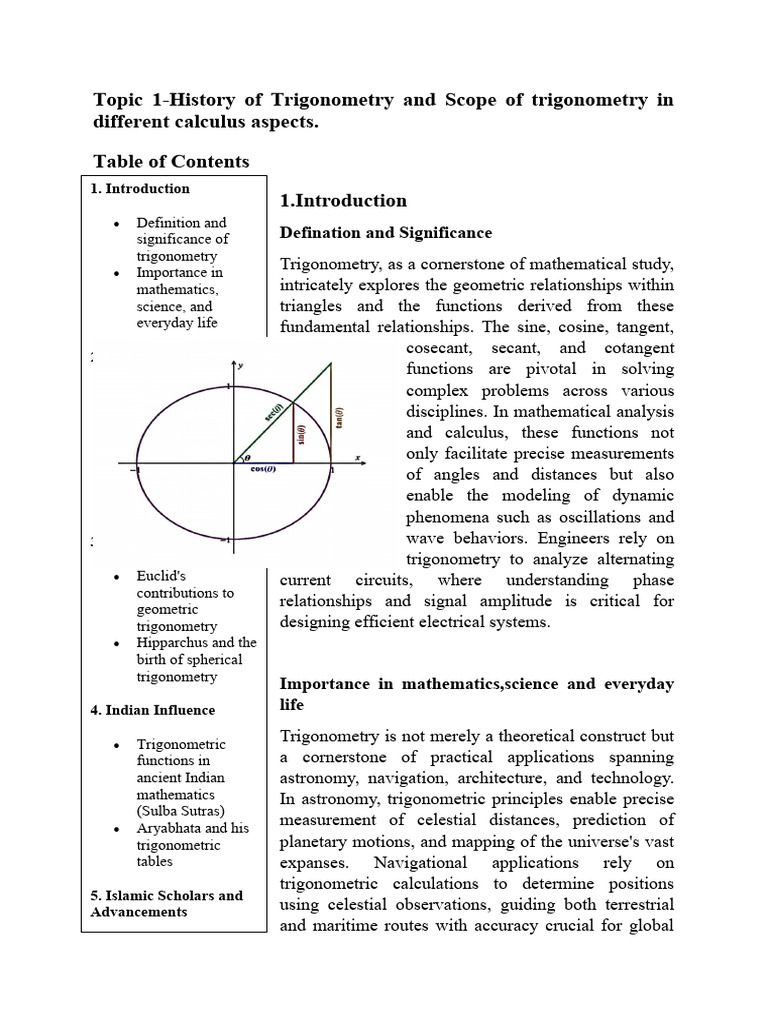 Mathematic Project Work | Download Free PDF | Cost Of Living | Trigonometry