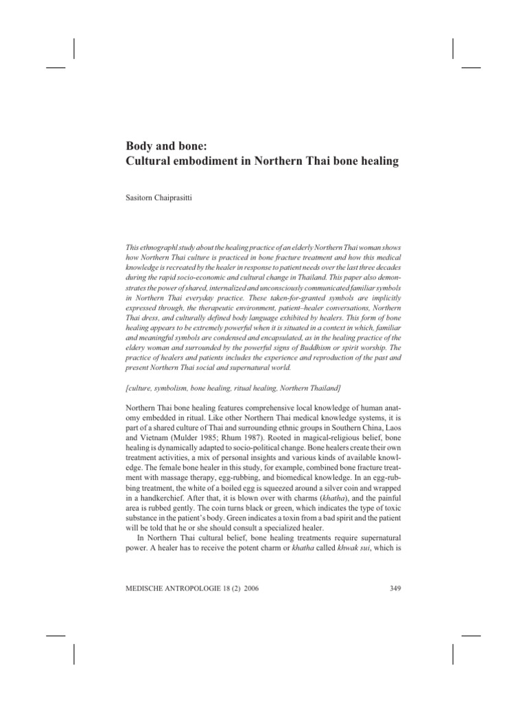 Body and Bone Cultural Embodiment in Nor | PDF | Alternative Medicine ...