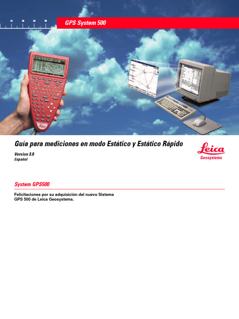 Version 3 0 Guia para Mediciones en Modo | PDF | Sistema de Posicionamiento Global