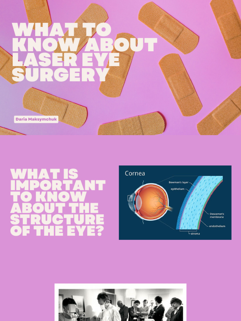 What To Know About Laser Eye Surgery | PDF | Wellness | Computers