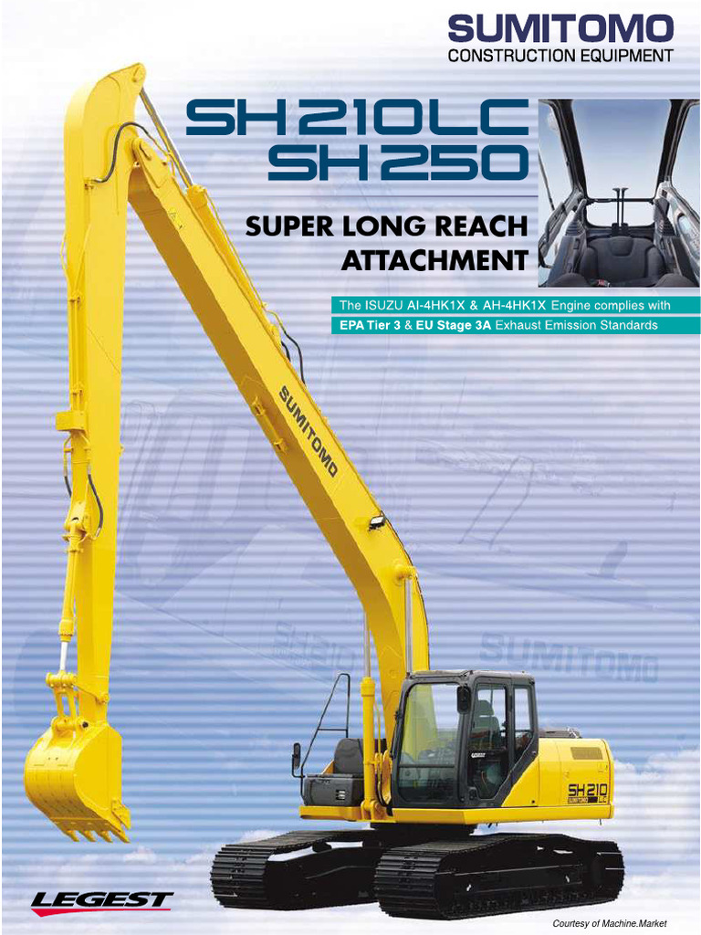 Sumitomo Excavators Spec 9d108f | PDF