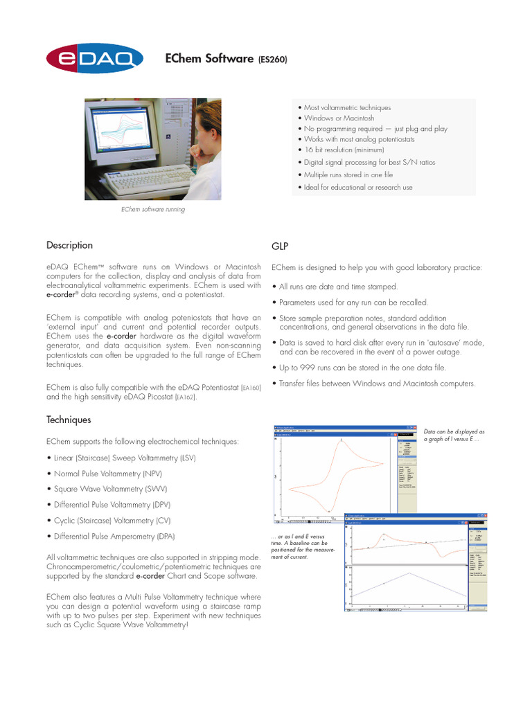 ES260 EChem Software | PDF | Computer Engineering | Computing