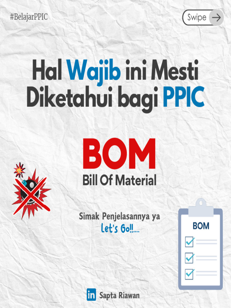 Bill of Material - PPIC | PDF