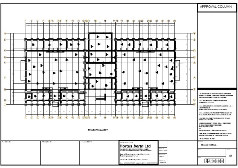 Foundation Layout | PDF
