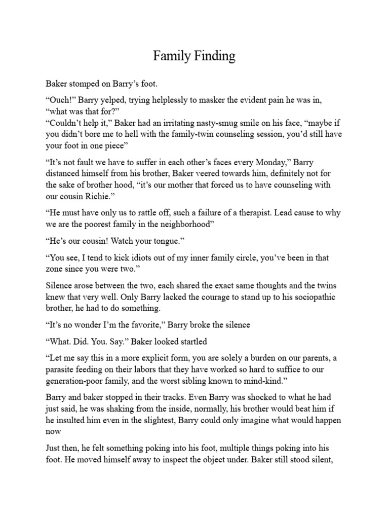 Family Finding | PDF