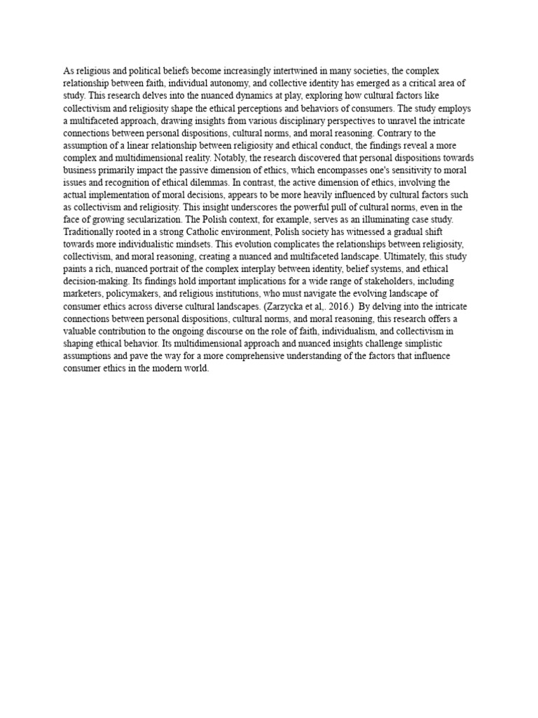 As Religious and Political Beliefs Become Increasingly Intertwined in ...