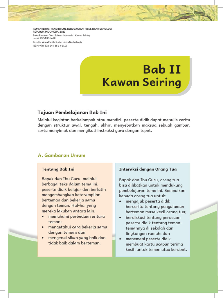 Panduan Menulis Cerita Kawan Seiring | PDF